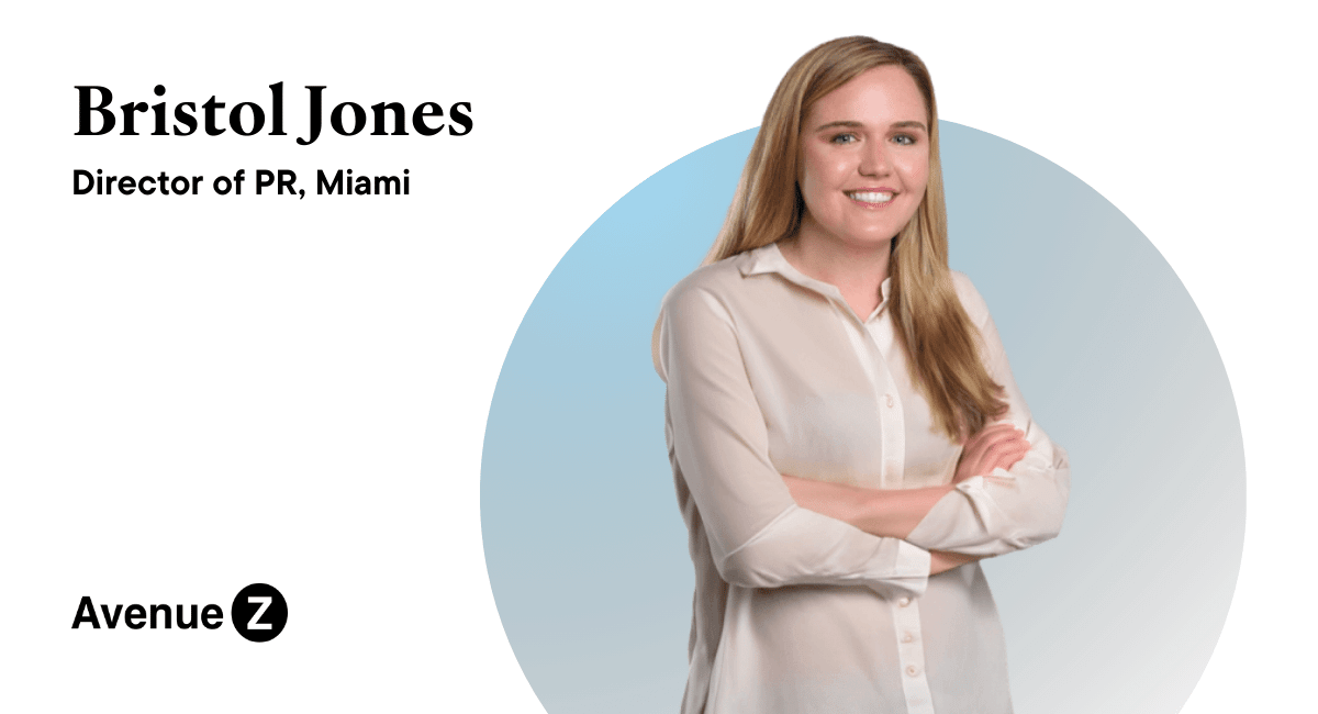 Bristol Jones | Director, Head of Miami | Avenue Z