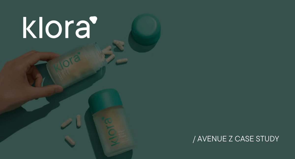 Performance Media Case Study | Klora | Avenue Z