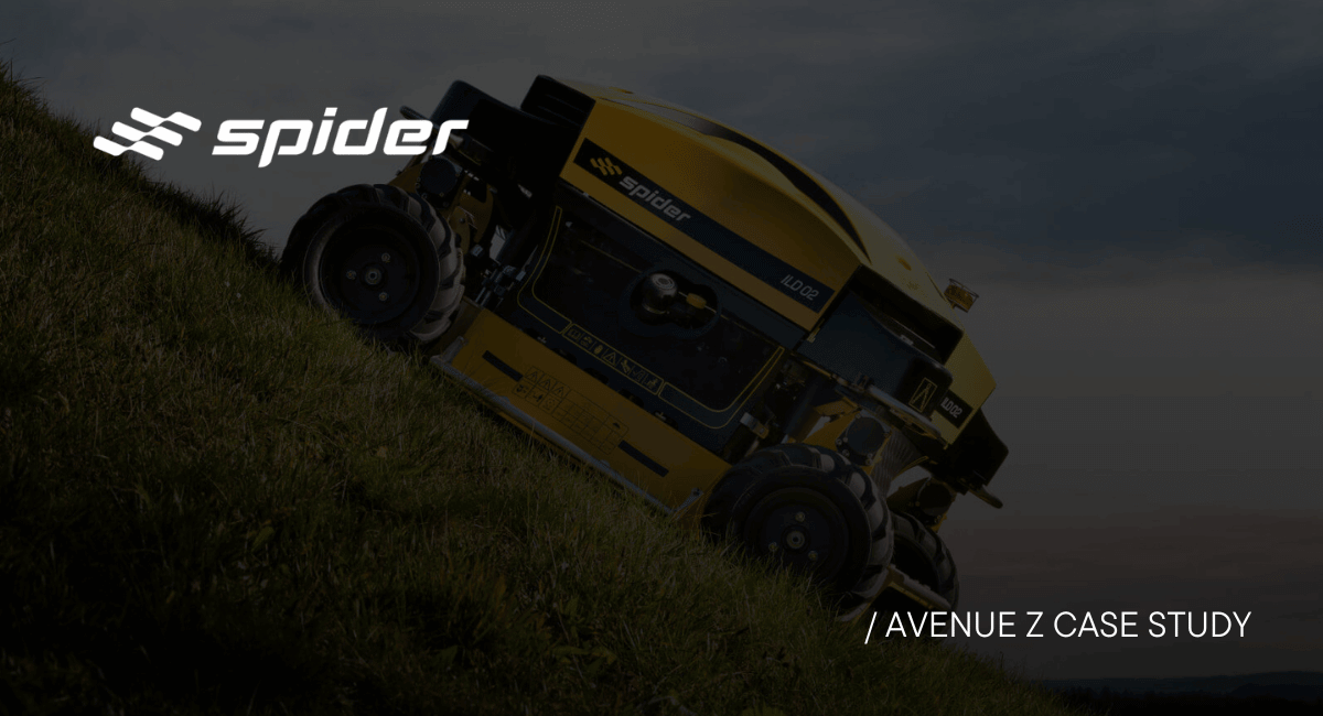 Digital Marketing Case Study | Spider Mower | Avenue Z