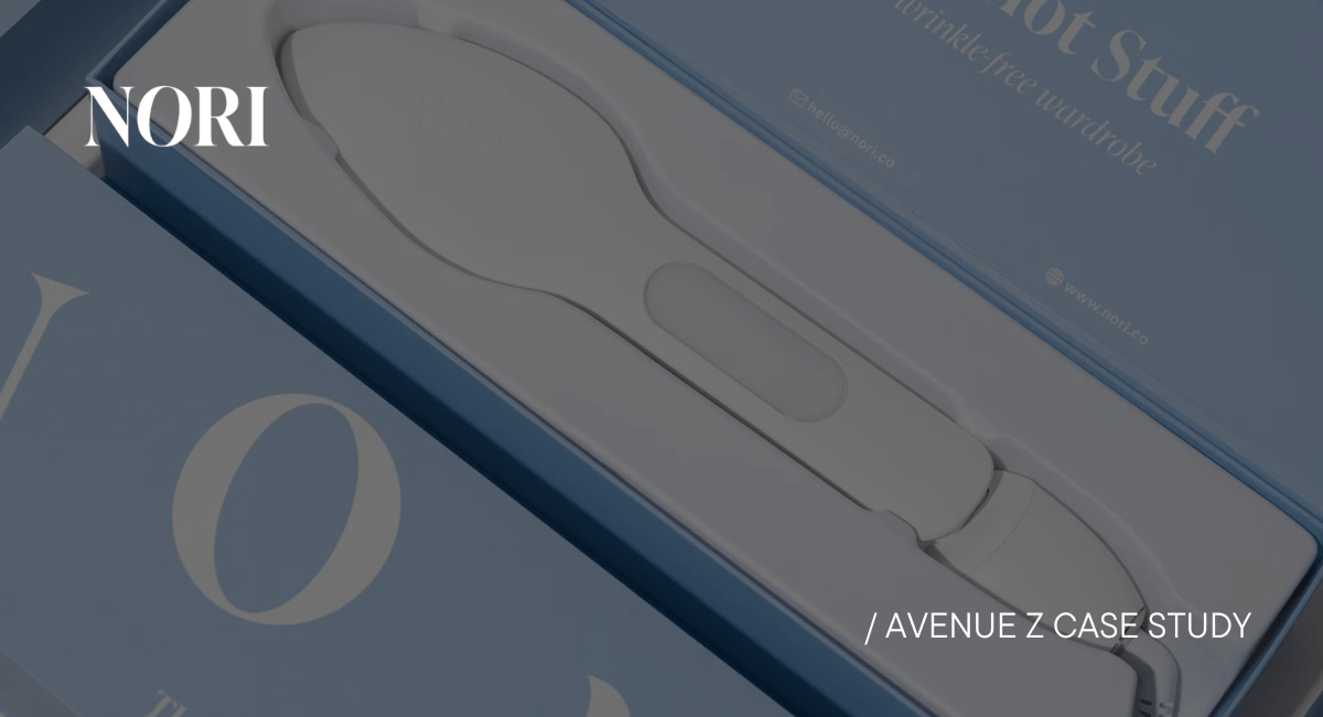 Performance Media Case Study | Nori | Avenue Z
