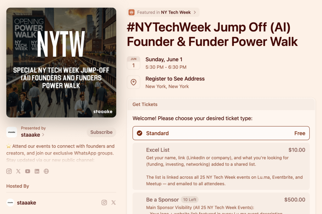 Top NY Tech Week 2025 Events We’re Eyeing (and You Should Too) - Avenue Z