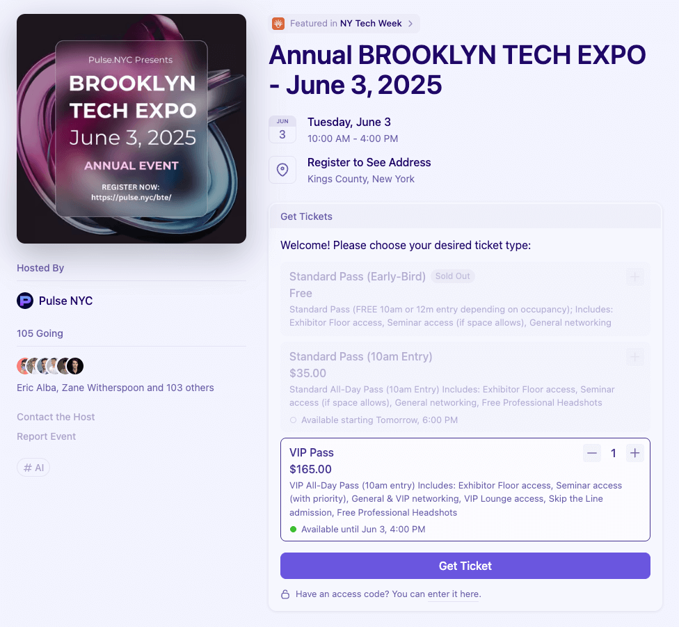 Top NY Tech Week 2025 Events We’re Eyeing (and You Should Too) - Avenue Z