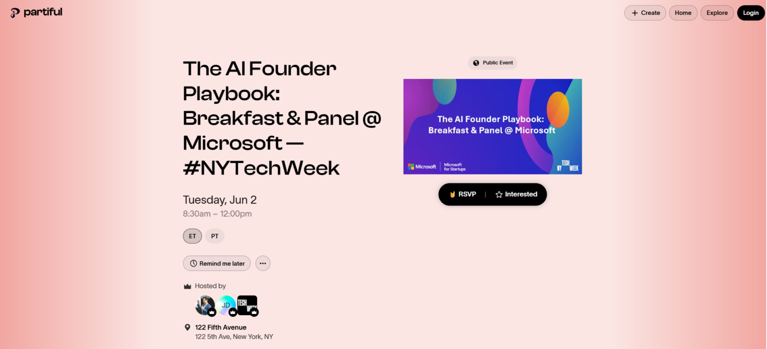 What to Attend at NY TechWeek 2026: Top Events, Panels, and Meetups ...